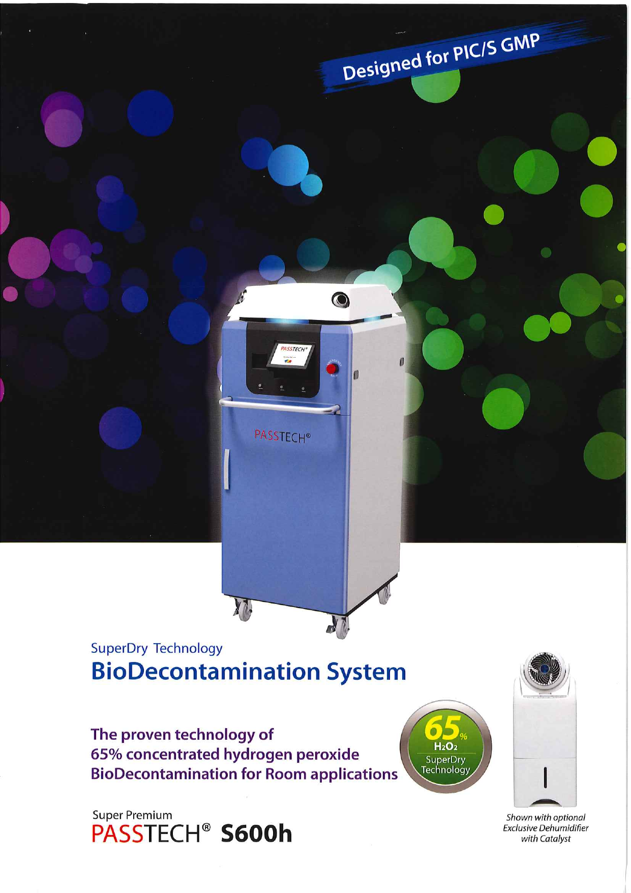 BioDecontamination System PASSTECH S600h（株式会社オプティマ）のカタログ無料ダウンロード ...