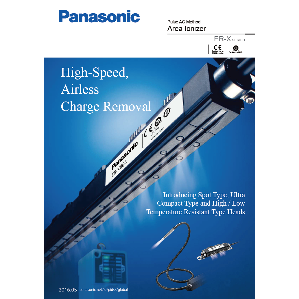 Pulse AC Method Area Ionizer ER-X（Panasonic Industrial Devices SUNX Co ...