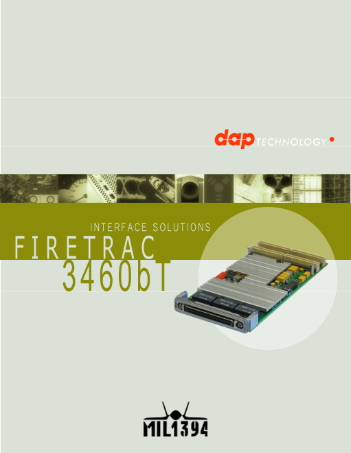DapTechnology社 AS5643インターフェイスカード FireTrac 3460bT（株式会社ナセル）のカタログ無料ダウンロード | Apérza Catalog（アペルザカタログ ...