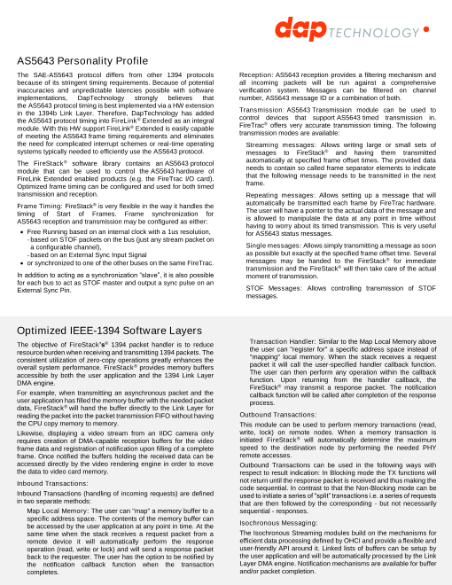 DapTechnology社 AS5643インターフェイスカード FireTrac4x24bT（株式会社ナセル）のカタログ無料ダウンロード | Apérza Catalog（アペルザカタログ ...